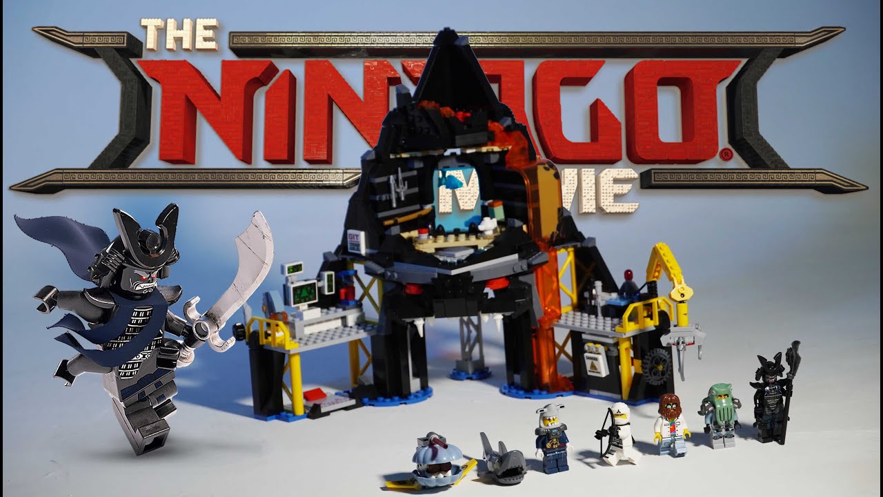 LEGO Ninjago Movie Garmadon's Volcano Lair | UNBOXING BUILD & REVIEW ...