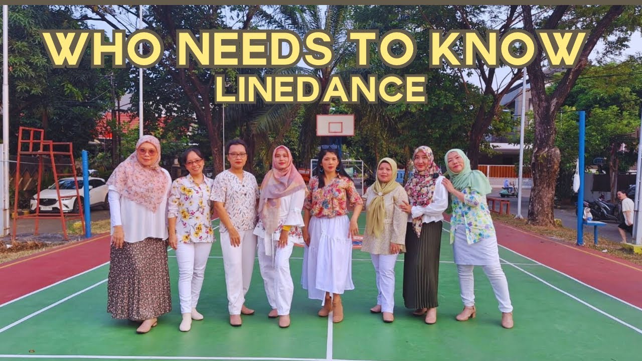 Who Needs to Know Linedance//Beginner Level// Choreo Joshua Talbot ...