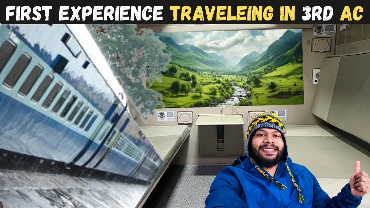 Finally Back to INDIA After 40 DayS IN Nepal | Luxury 3rd Tier Train ...