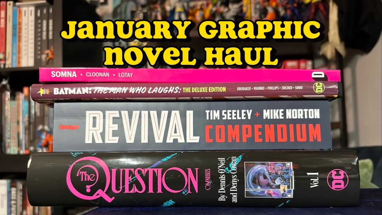 January Comic Book/Graphic Novel Haul - YouTube