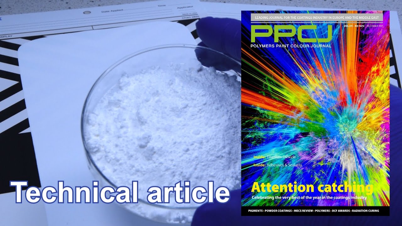 Titanium dioxide in gloss latex paints + rutile vs. anatase - PPCJ ...