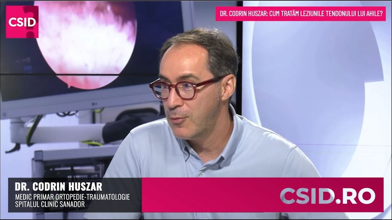 Leziunile tendonului lui Ahile – Dr. Codrin Huszar | Spitalul Clinic ...