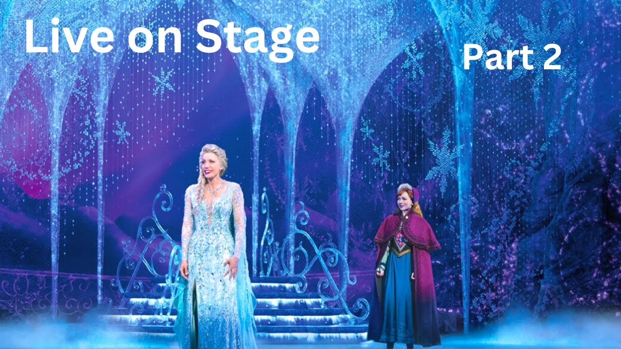 Frozen Elsa and Anna Live on Stage Show in Hollywood Disney World ...