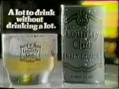 1970 Country Club Malt Liquor Commercial - YouTube