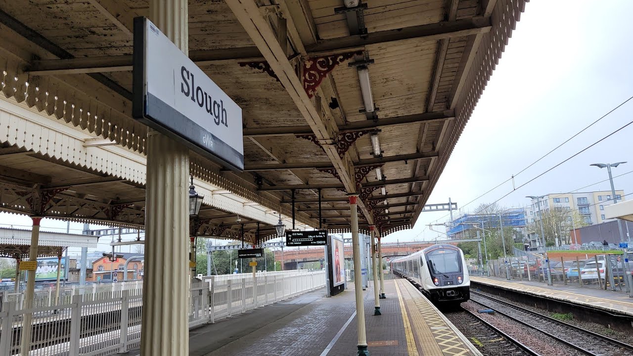 Slough Railway Station 4/4/2024 - YouTube