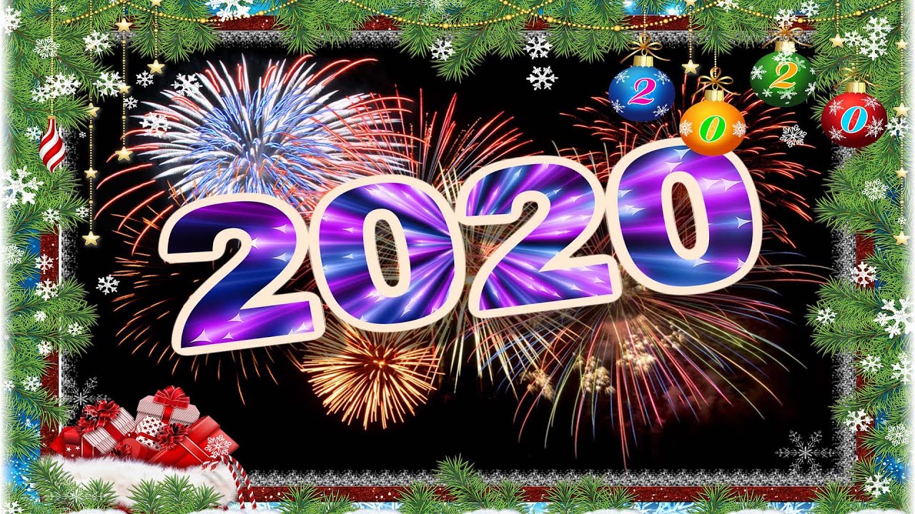 Happy new year 2020 celebration with fireworks | New year 2020 - YouTube