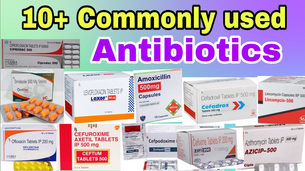 Commonly used antibiotics|Antibiotic|Antibiotic use in Hindi|common ...