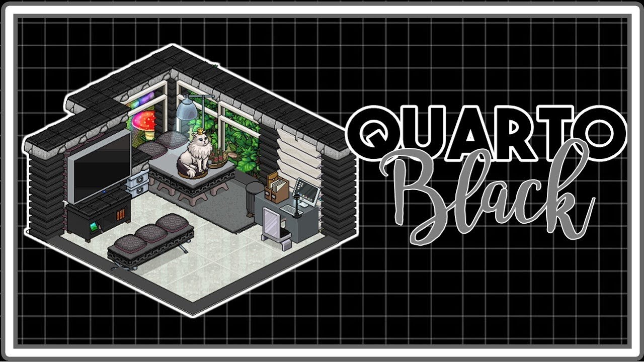 QUARTO BLACK | HABBO - YouTube