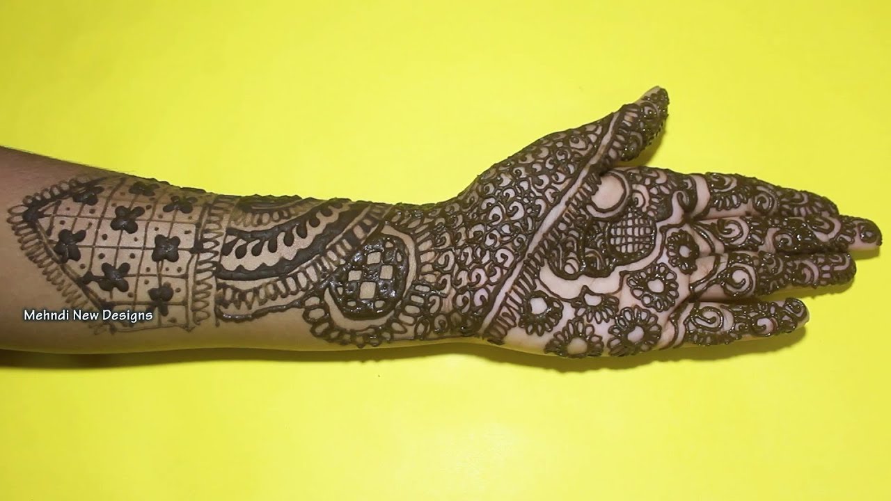 Mehndi Design For Hands - Cone Designs {Sonu Mehndi Henna} मेहंदी ...