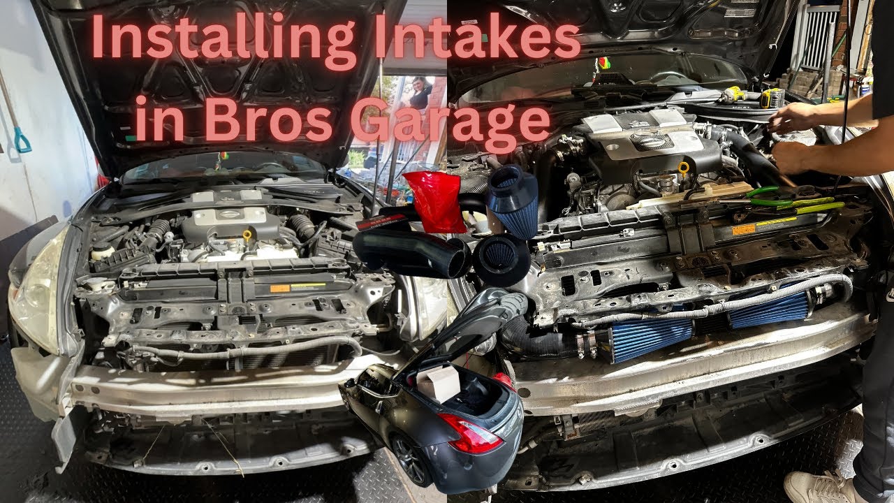 My 370Z Z1 Intake Install (1000+ HP GAIN) - YouTube