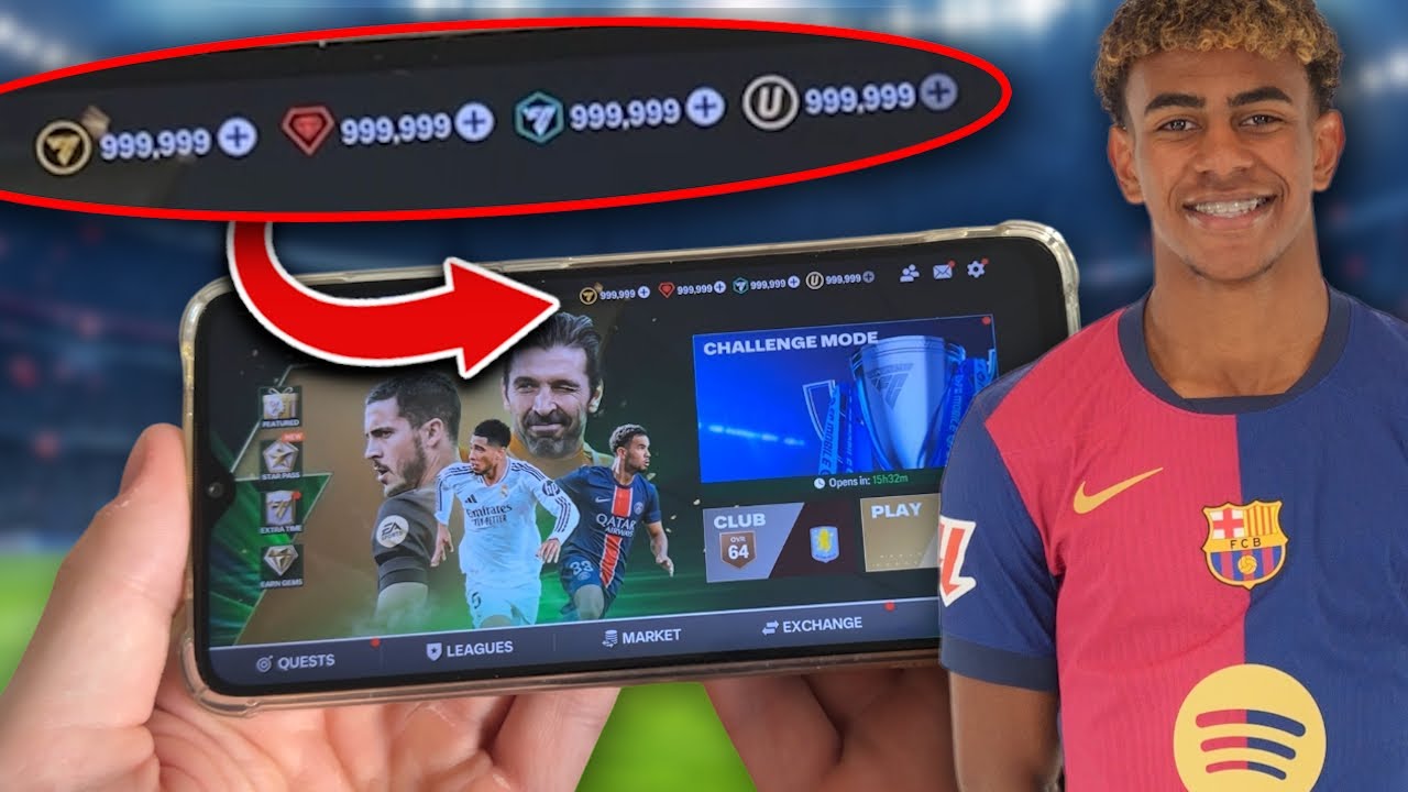 FC Mobile Hack/MOD in 2025? ⚽ How I Got FC Mobile MOD APK Unlimited ...