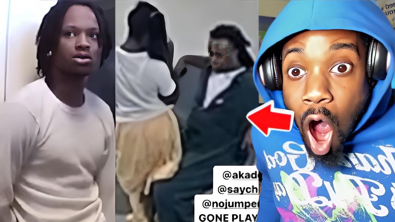 GANGSTER RAPPERS LEAKED FOOTAGE BEING GAY IN JAIL 😱 (KING VON & KING ...