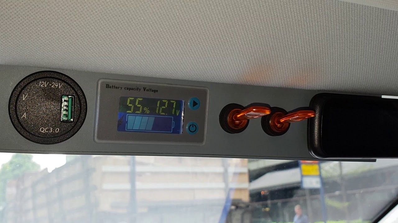 DIY Custom Overhead Switch Panel - VW Sharan - YouTube