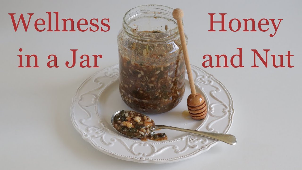 Wellness in a Jar: Homemade Nut and Honey Mixture Recipe Revealed - YouTube