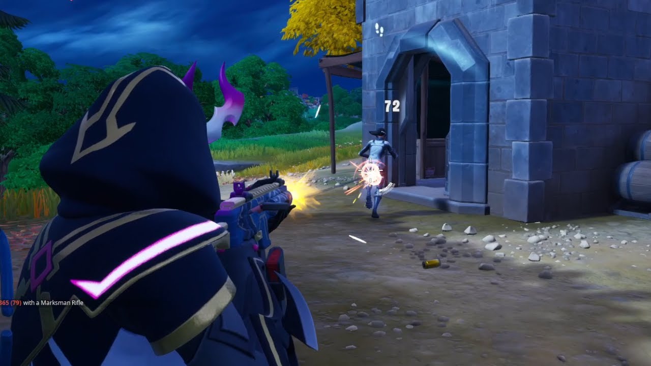 Deal damage to players while under the effects of a Hop Egg Fortinte ...