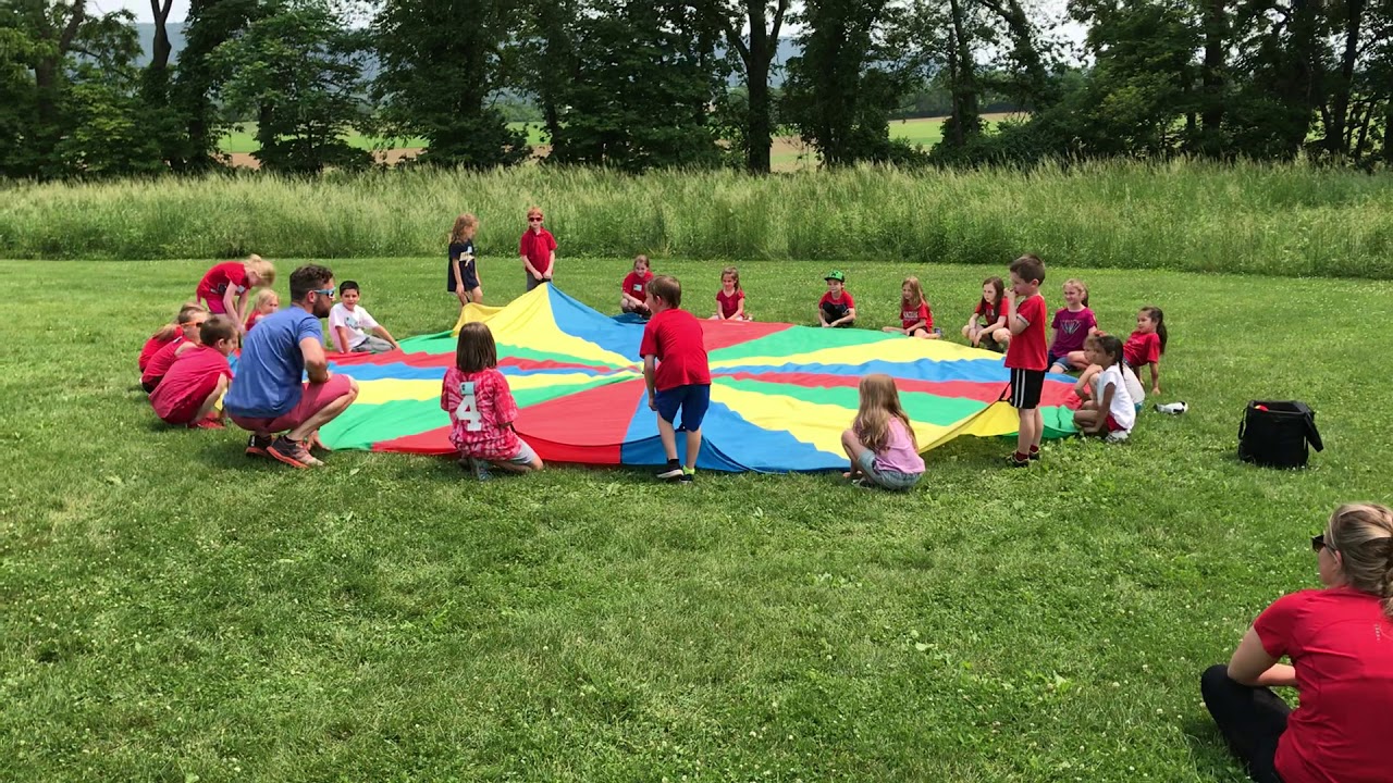Field Day 2019 at Fort Zeller: Parachute! - YouTube