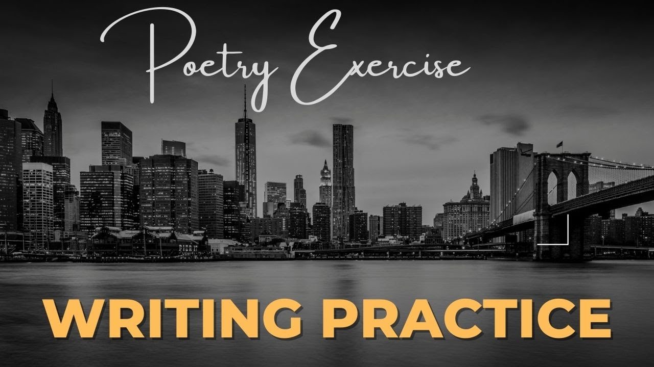 Creative Writing Exercise | Poetry - YouTube
