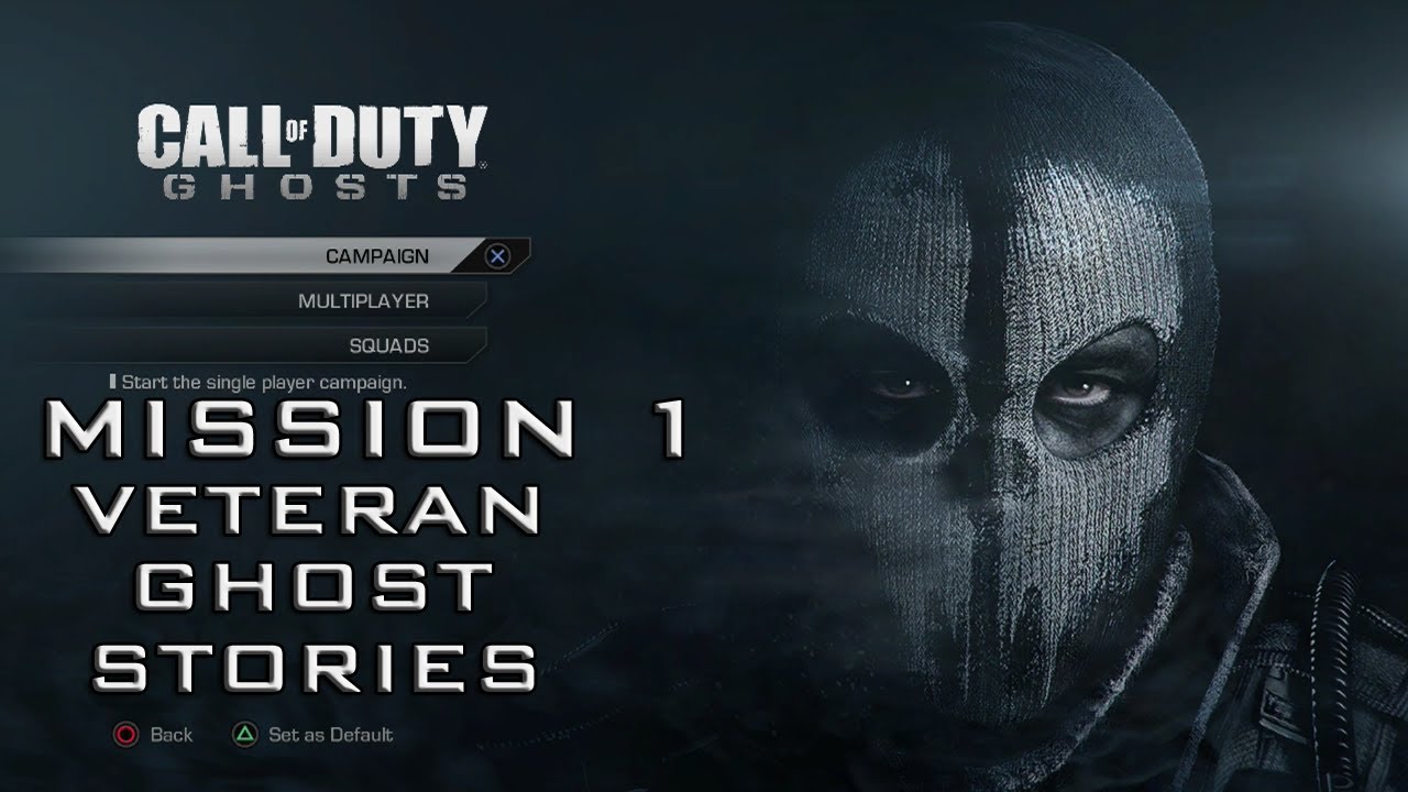 First time playing: Call of Duty: Ghosts (PS3) Mission 1 Ghost Stories ...