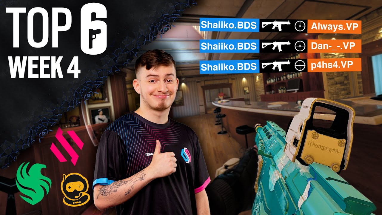 TOP 6 PLAYS - Week 4 // 2023 - YouTube