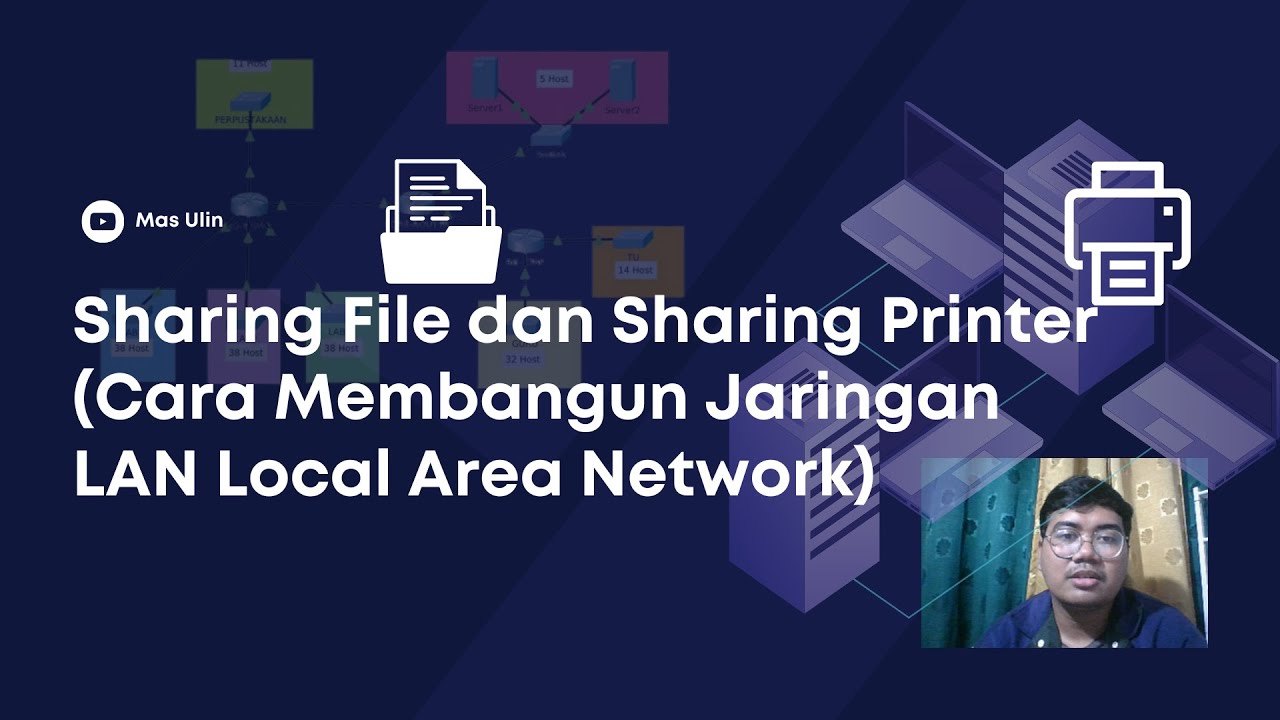 Cara Sharing File dan Sharing Printer (Cara Membangun Jaringan LAN Local Area Network) - YouTube