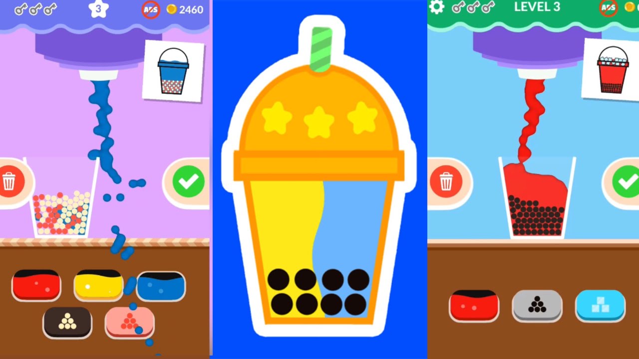 Bubble Tea Gameplay || iOS/Android - YouTube