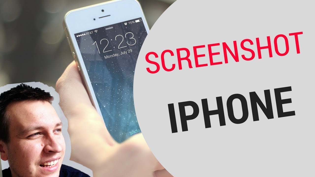 How to SCREENSHOT on IPHONE? - YouTube