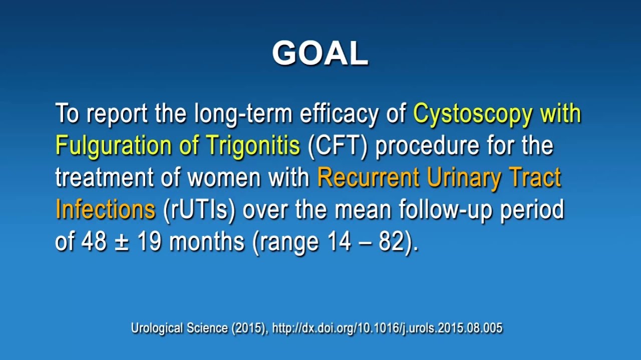 ICS 2016 Abstract #585 CYSTOSCOPY WITH FULGURATION FOR THE TREATMENT OF ...