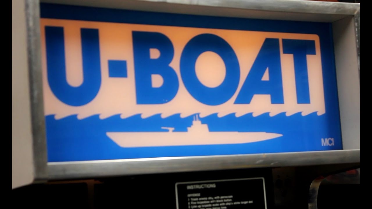 1972 MCI U-BOAT arcade machine - YouTube