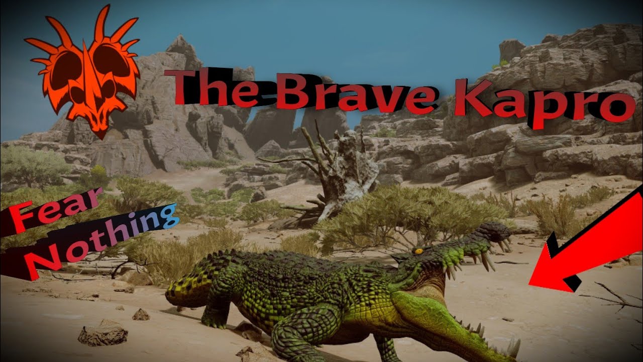 Path Of Titans And The Dangerously Brave Kapro!. - YouTube
