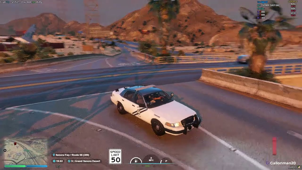 Static FivePD | Running State Patrol Today - YouTube