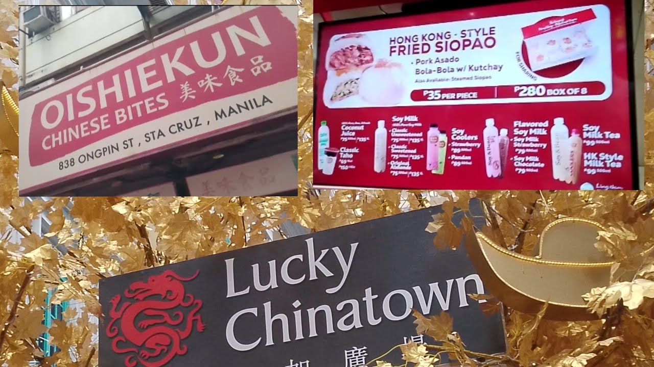 ONGPIN CHINATOWN PARADE || FRIED SIOPAO AND OISHIEKUN CHINESE BITES ...