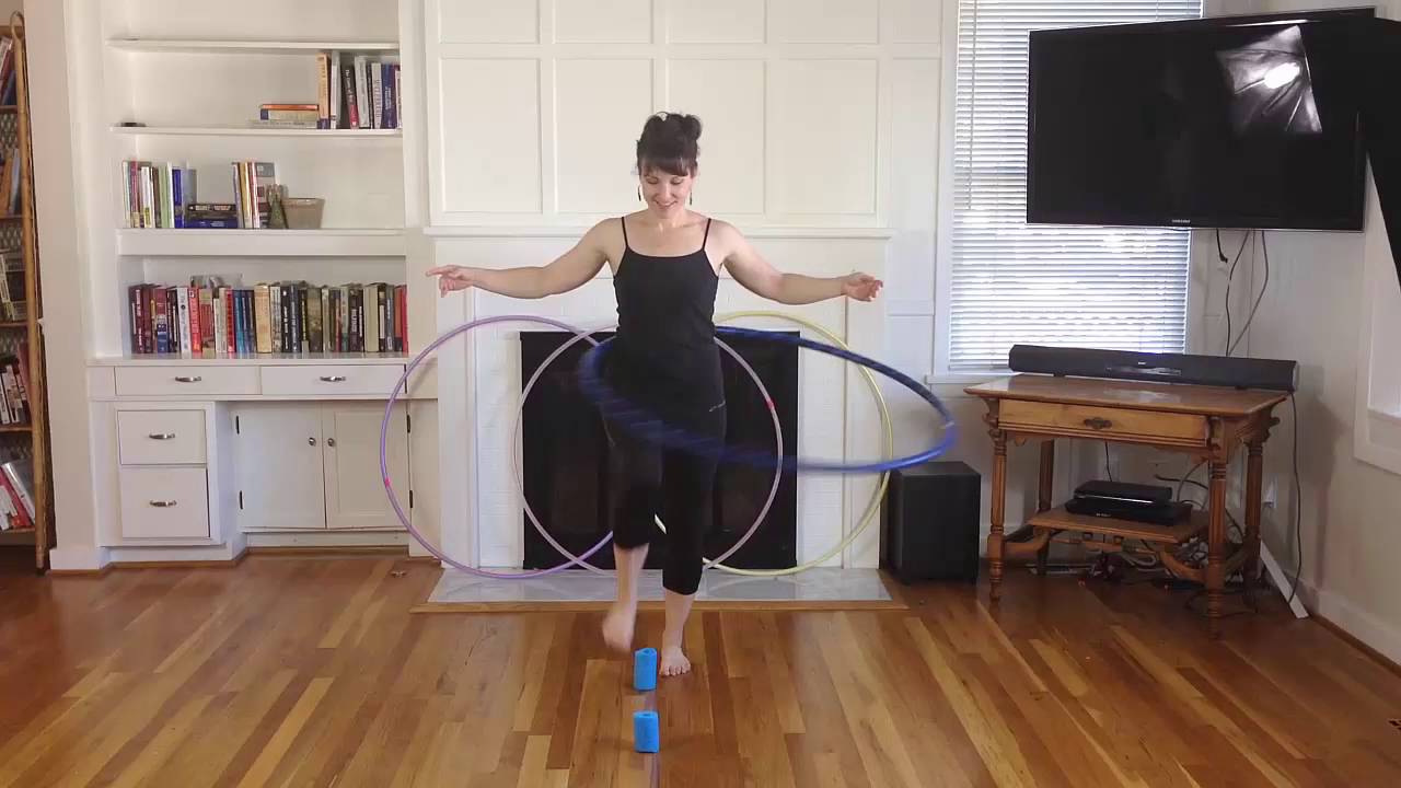 Hula Hoop Balance - Object Stepping - YouTube