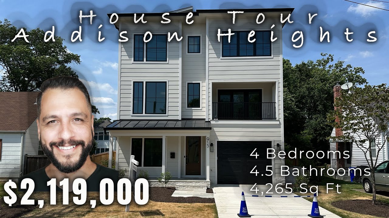 New Construction Arlington VA - Addison Heights - YouTube