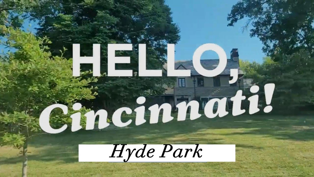 Hello, Cincinnati! Chatting and Driving through the Hyde Park ...