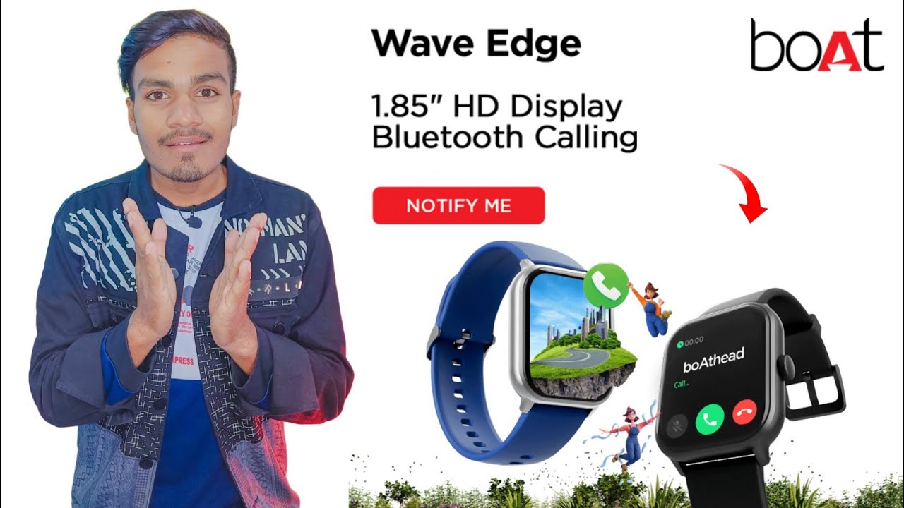 boAt Wave Edge - Launching Soon !!! All New Features & Specs | 1.85" HD ...