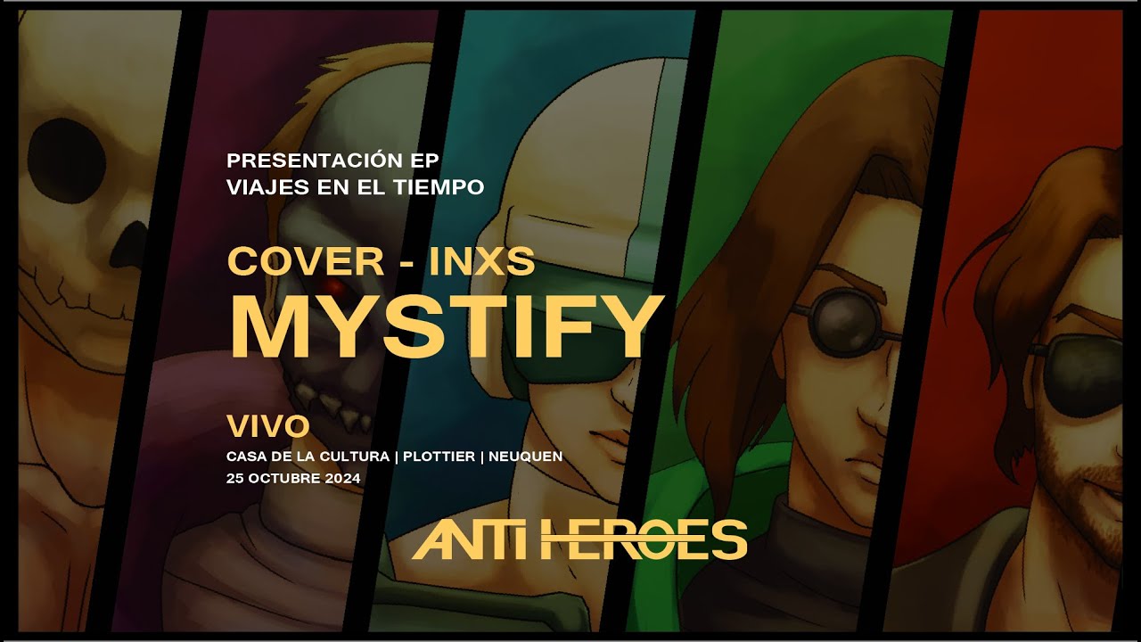 Cover - INXS - Mystify | En vivo | Presentación EP Viajes en el Tiempo ...