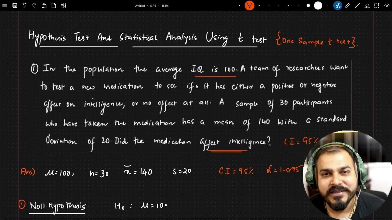 Tutorial 18-Hypothesis Testing And Statistical Analysis Using T Test ...