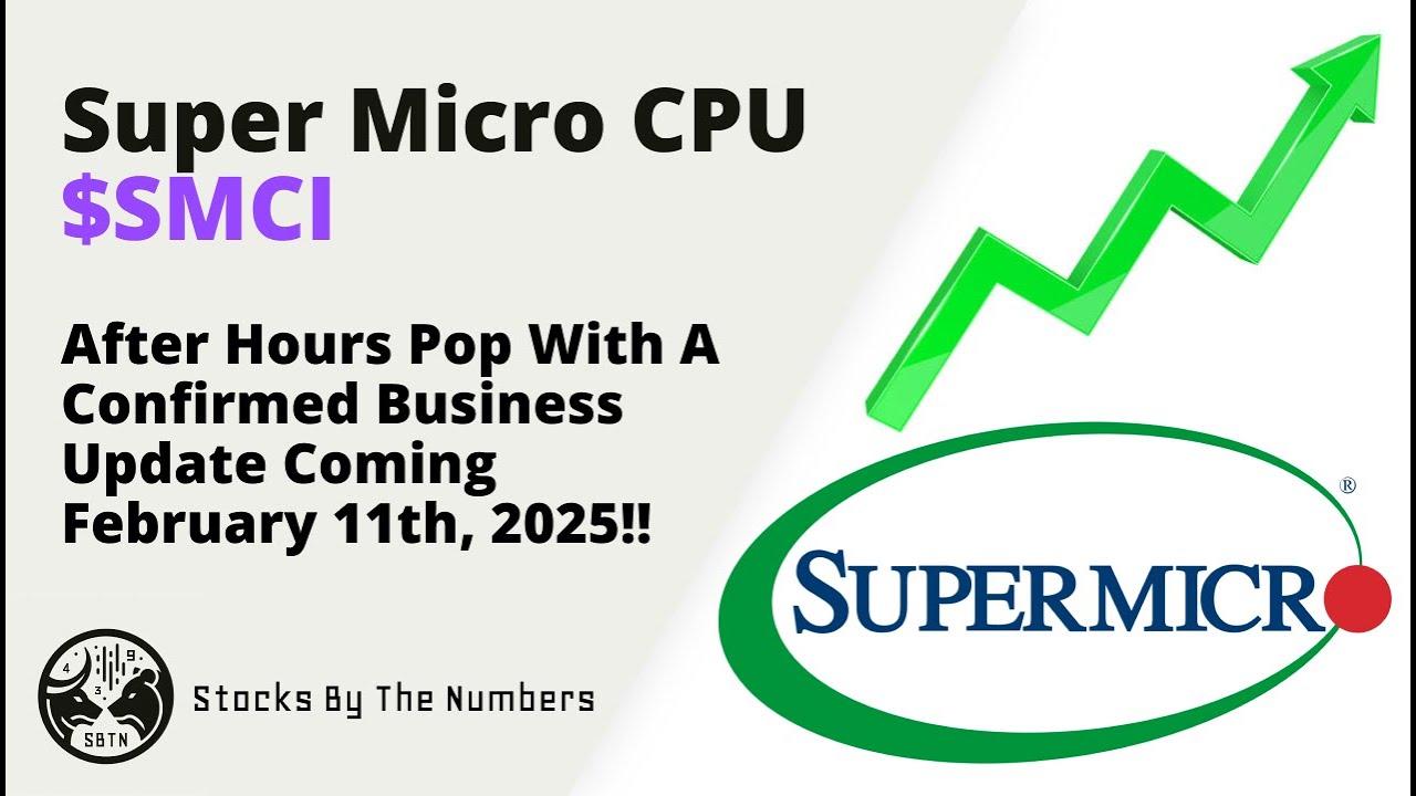 Super Micro Update ($SMCI) After Hours Pop On Confirmed Earnings Date ...