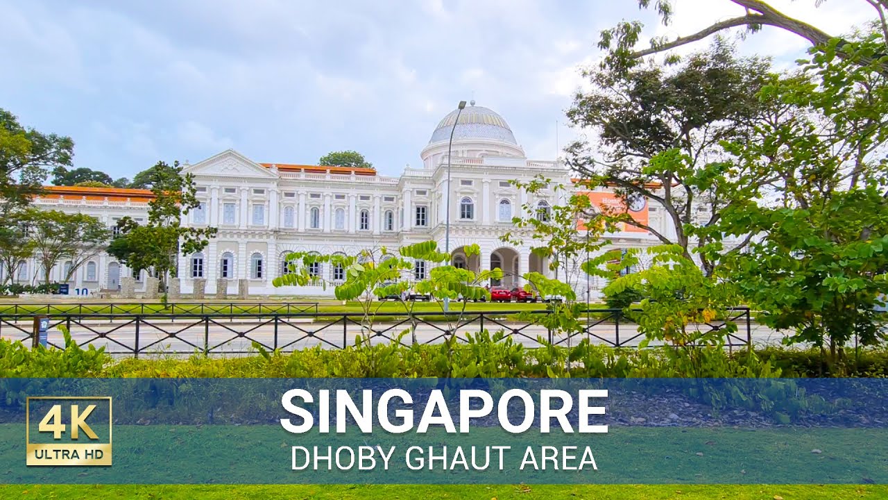 Dhoby Ghaut to National Museum Singapore Walking Tour (4K UHD) - Travel ...