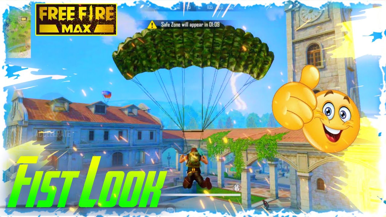 FREE FIRE MAX FIRST LOOK 🤯 - YouTube
