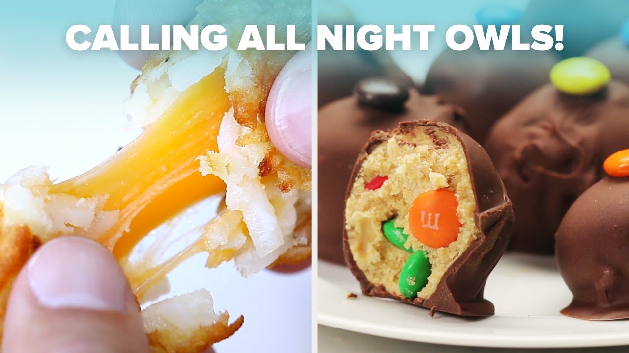 Quick And Easy Snacks For Night Owls - YouTube