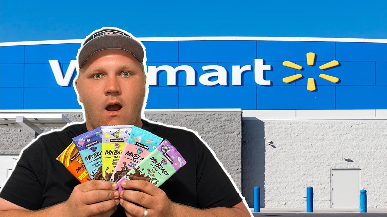 TRYING MR BEAST BARS FOR THE FIRST TIME! - YouTube