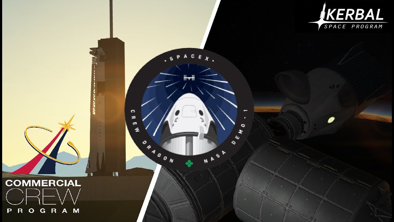 SpaceX Crew Demo-1 - KSP Cinematic - YouTube