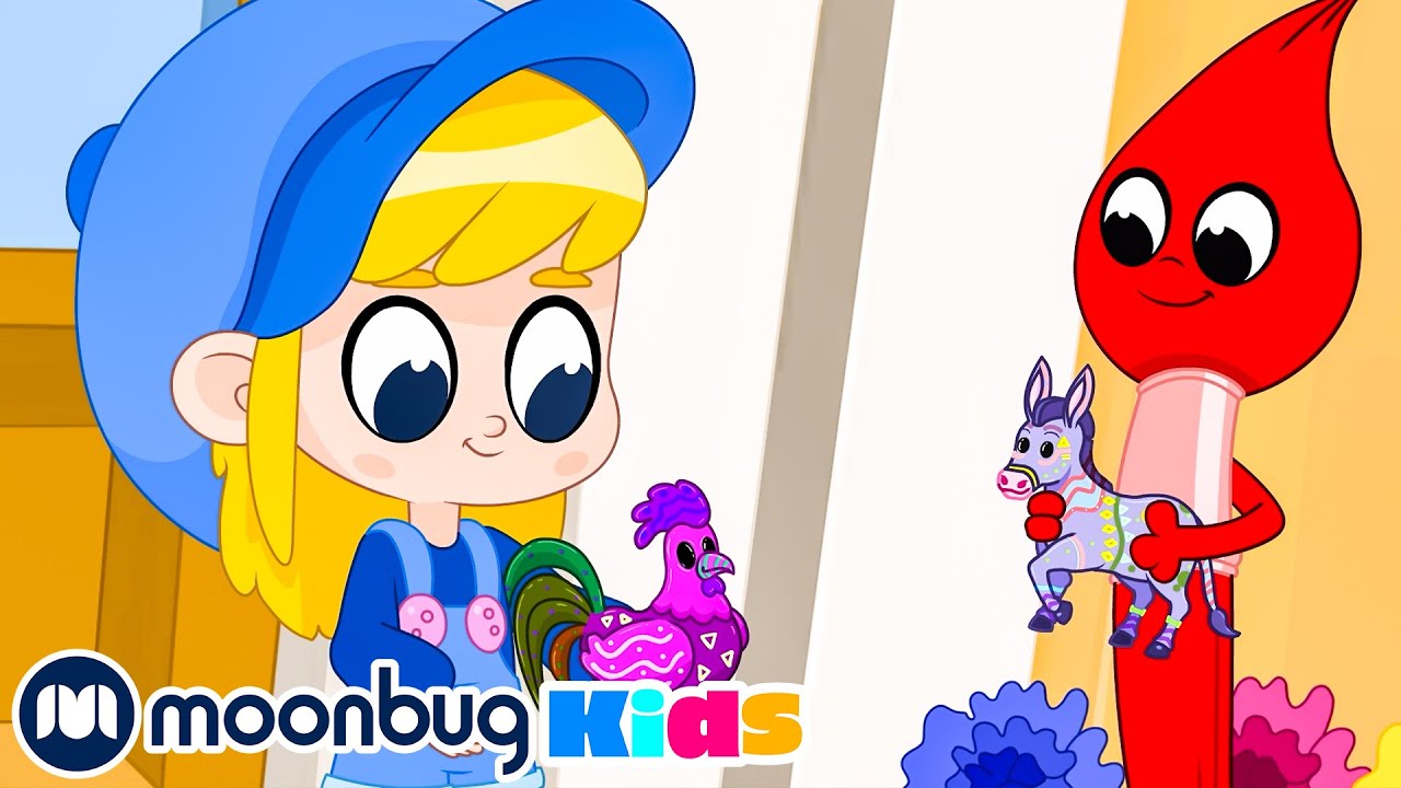 Morphle morphs into a paintbrush 🖌️ | MORPHLE | Art for Kids 🖌️ - YouTube