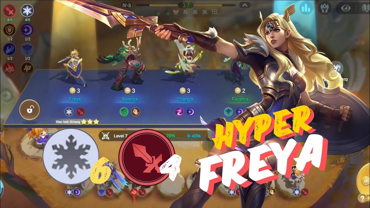 MAGIC CHESS GO GO #70 | GUINEVERE X FREYA 6 NORTHERN VALE - YouTube