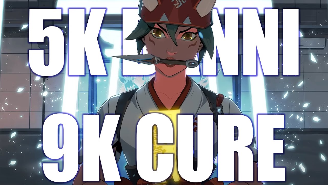 5K DANNI x 9K CURE - OVERWATCH 2 KIRIKO SEASON 9 GAMEPLAY#overwatch2 # ...