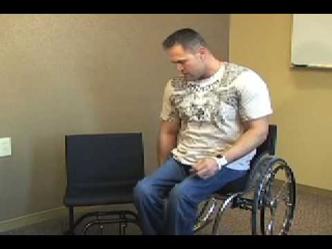 IntimateRider transferring from wheelchair - YouTube