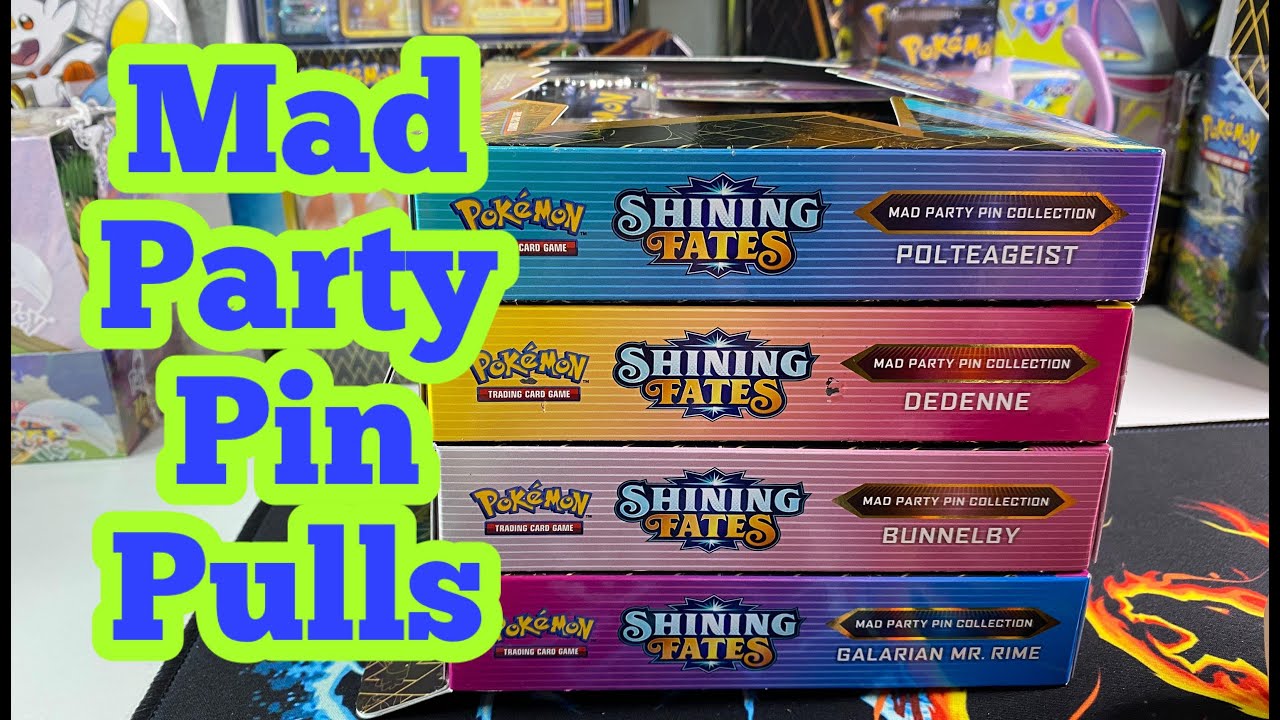 Opening All Of The Mad Party Pin Boxes!! - YouTube