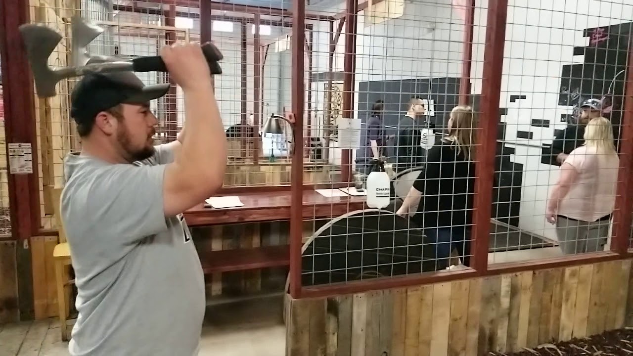 Double Axe Throw - YouTube
