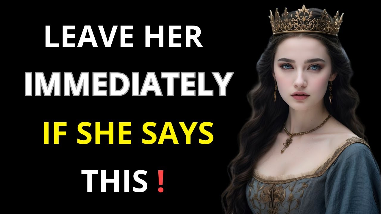 LEAVE HER NOW If She Tell You These 6 Secrets - YouTube